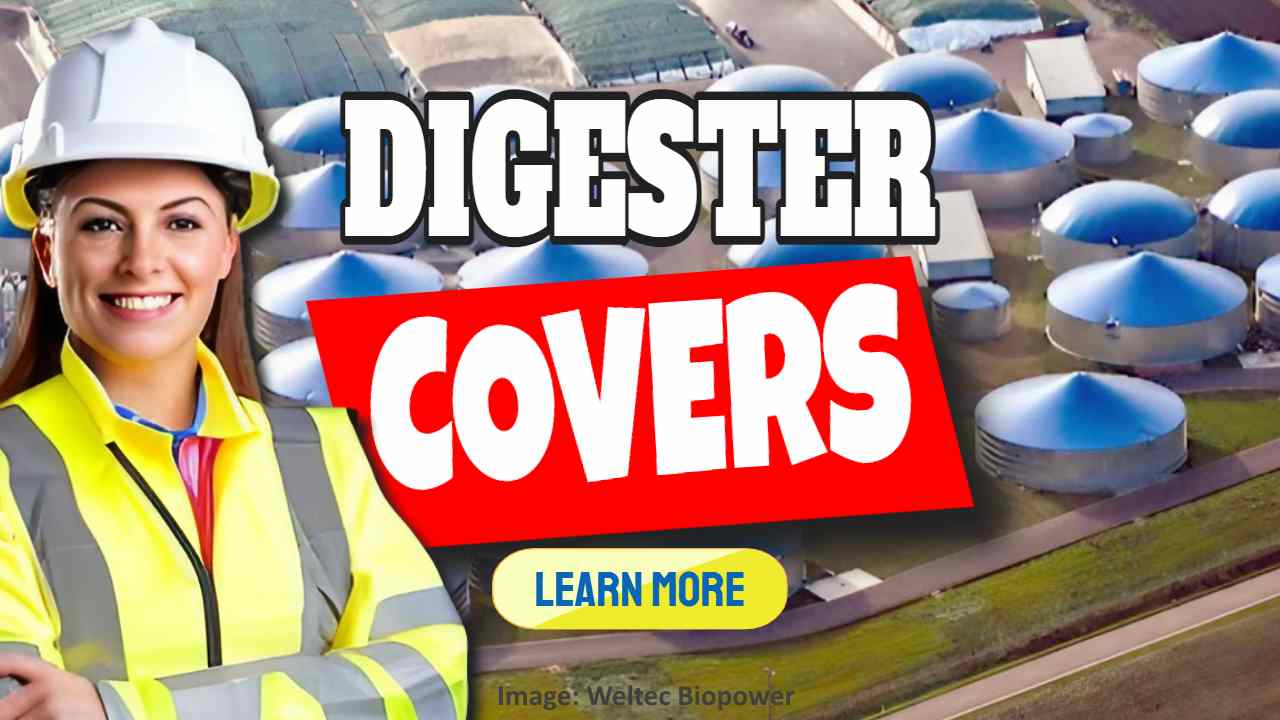 Digester Covers - Flexible Membrane & Rigid Gasholders