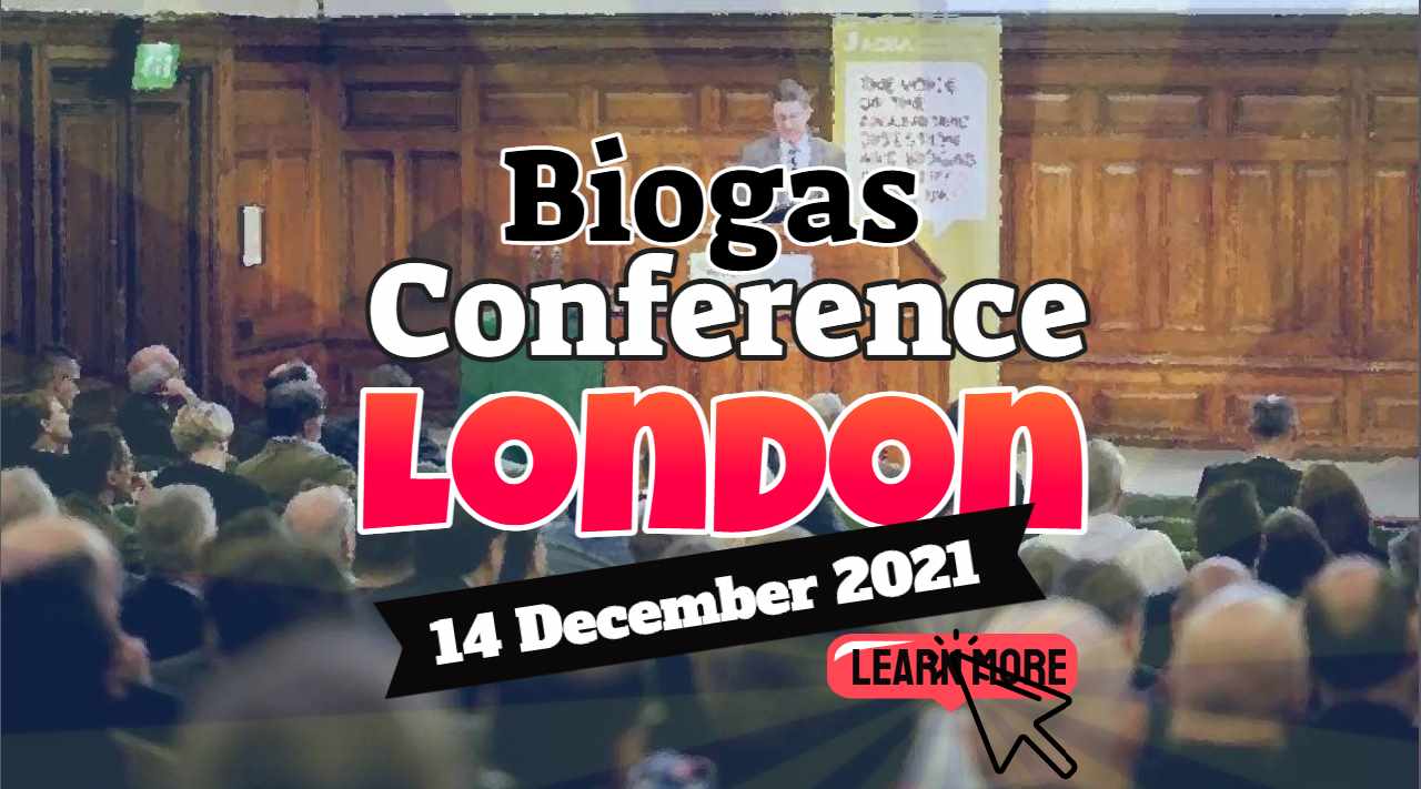 Biogas Conference London 14 December 2021 ADBA's 1st Since Covid